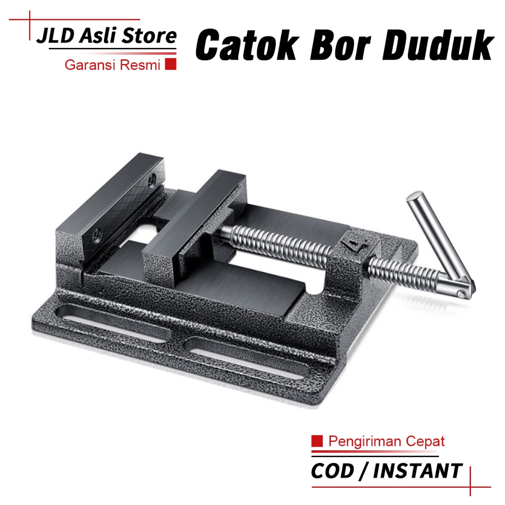Jual JLD Ragum Bor Duduk Besi Catok Besi Penjepit Ragum Catok Bor Duduk ...