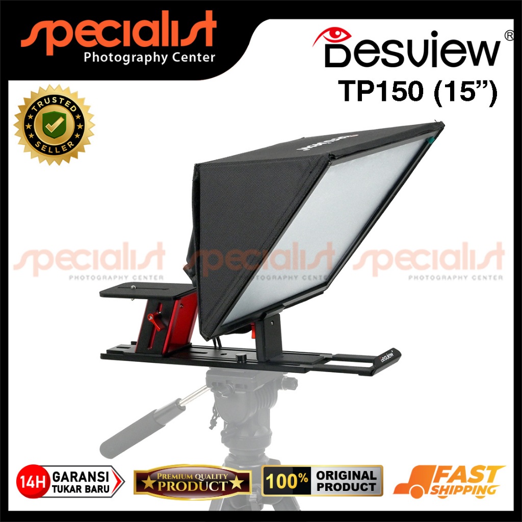 Jual Desview TP150 Teleprompter Portable Large Screen 15" | Shopee Indonesia