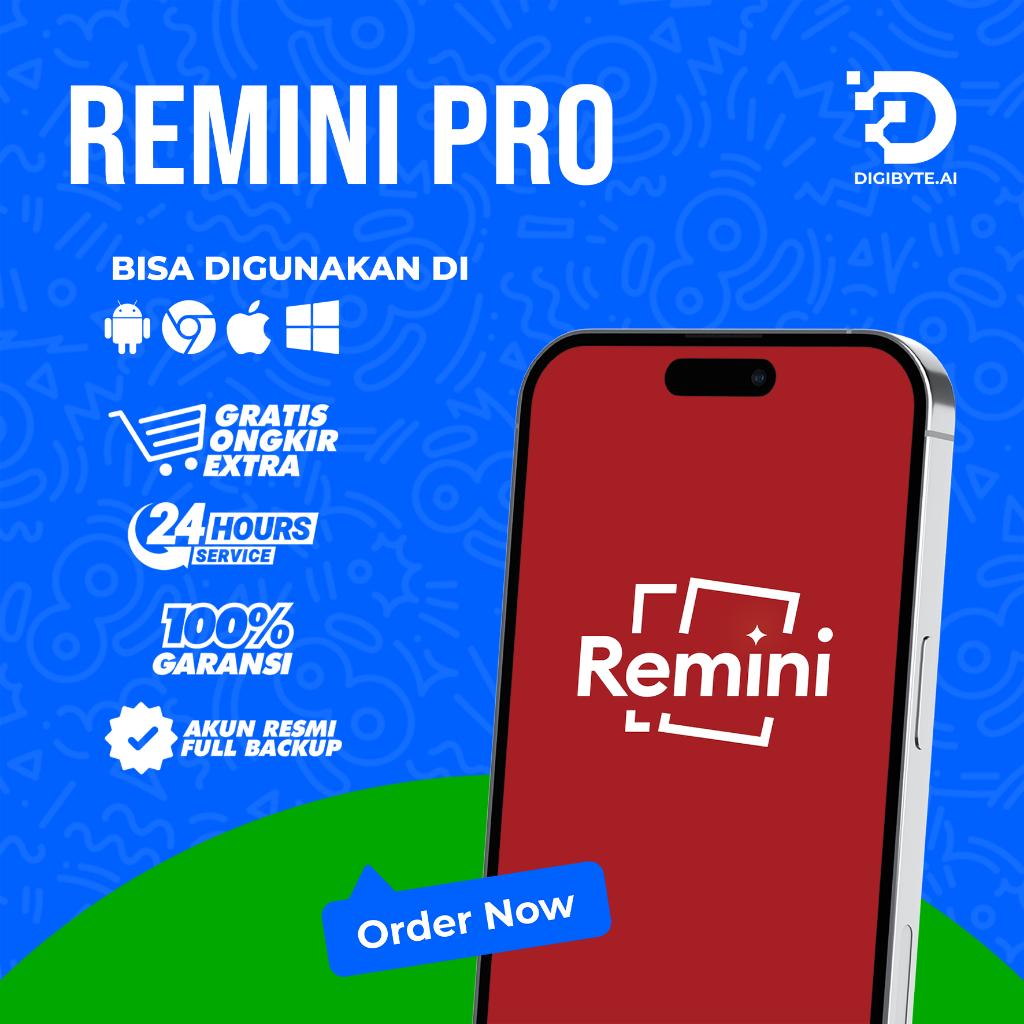 Jual Remini Pro Upscale & Enchancer | Unlock Semua Fitur | Full Garansi ...