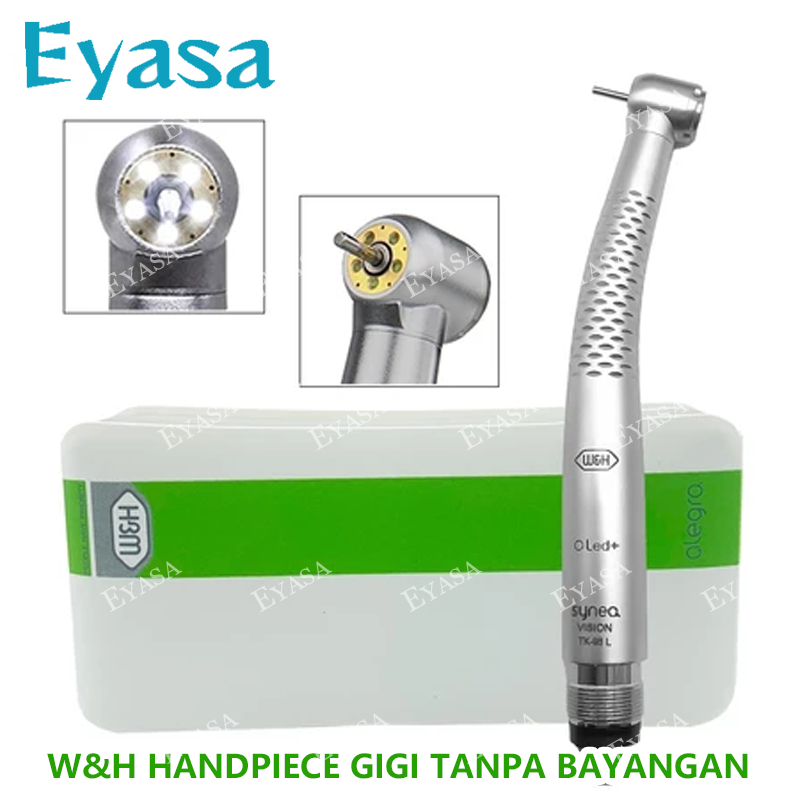 Jual WH HANDPIECE 4 HOLE PUSH BUTTONhadowless lamp high speed ceramic ...