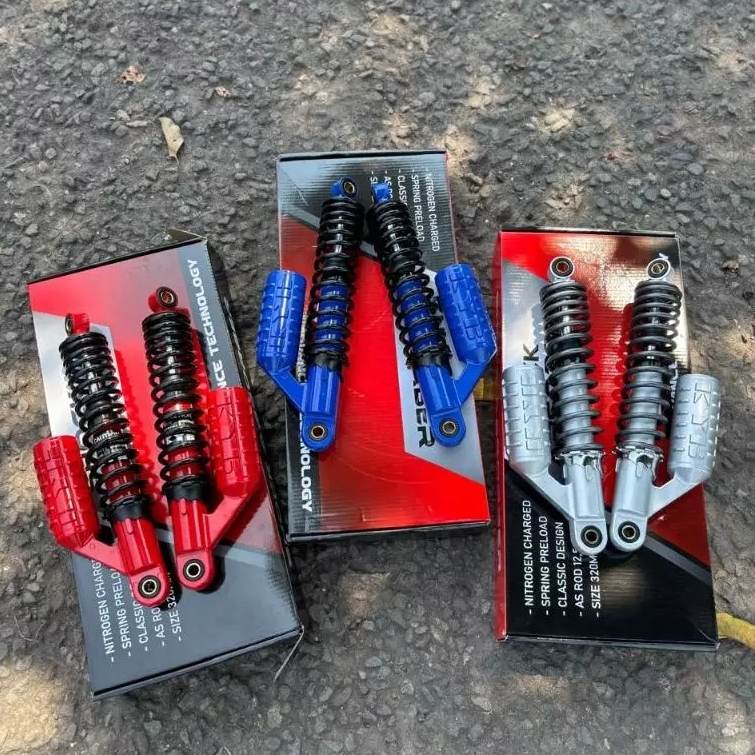 Jual SHOCK BELAKANG KYB RZR IMPORT 320 MM SKOK TABUNG PEREDAM KEJUT SHOK CB GL MEGAPRO TIGER RX ...