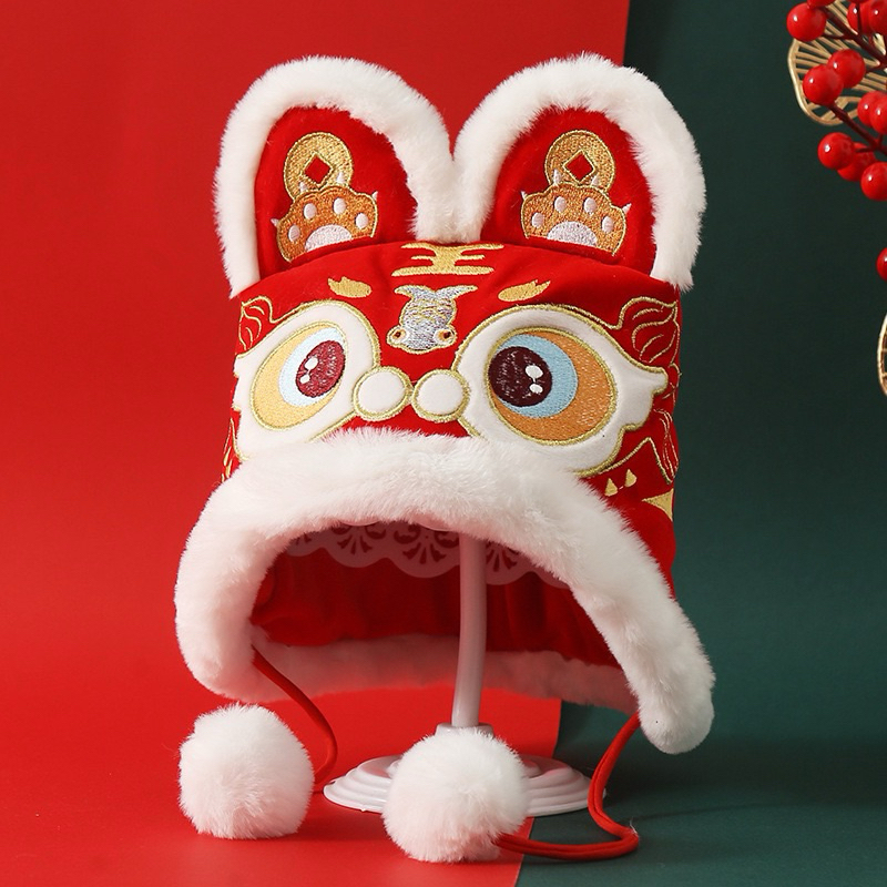 Jual BABYSHWN - barongsai hat | topi imlek barongsai | topi barongsai ...