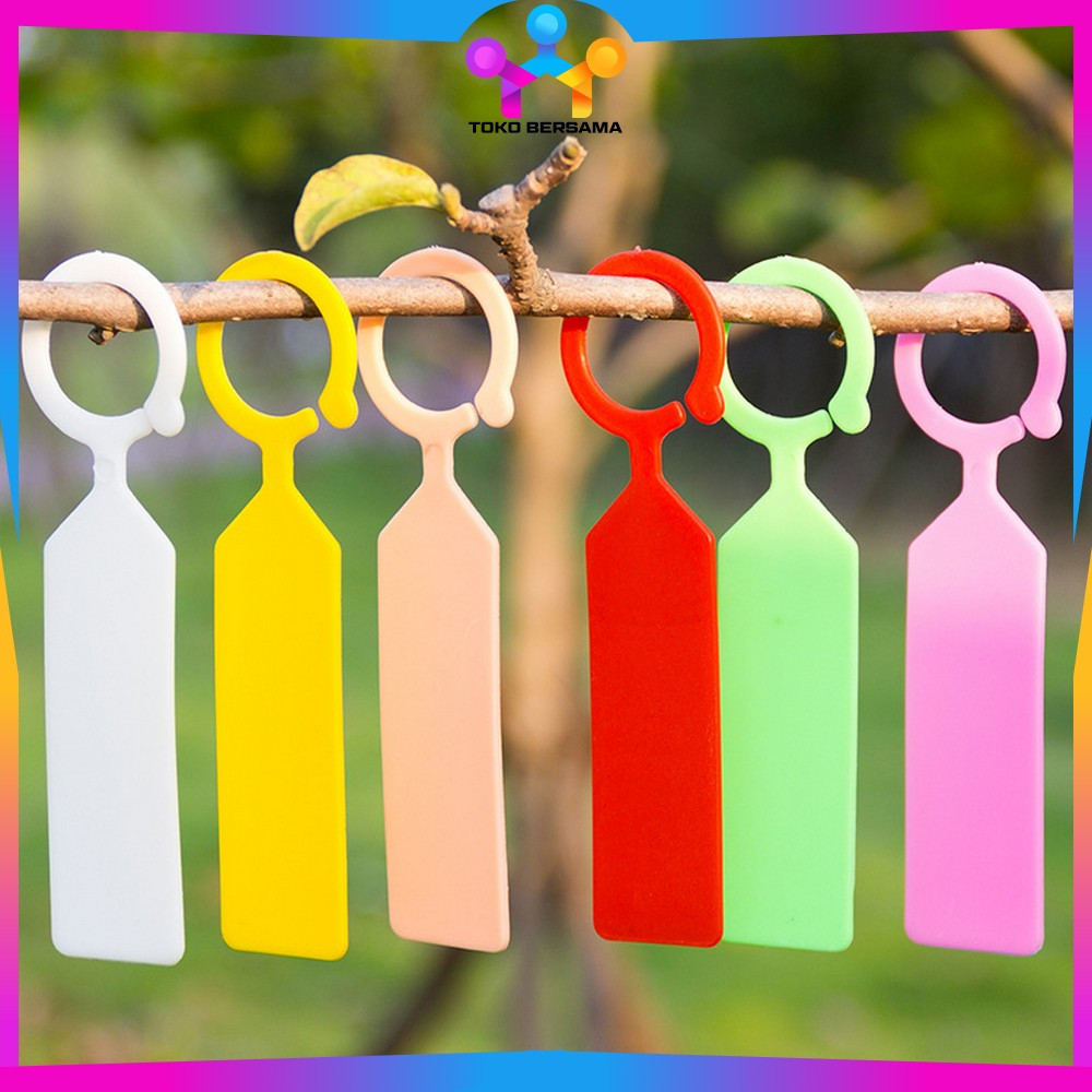 Jual Label Penanda Tanaman Hanging Ring Plant Name Tag Label Gantung / Label Tag Tanaman Name ...
