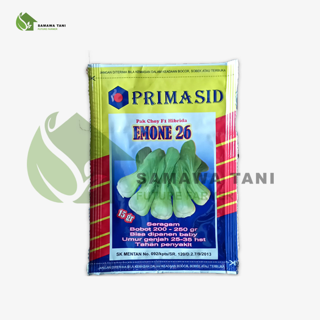Jual Benih Pak Choy Emone F-1 Hibrida Primasid 15 Gram | Shopee Indonesia