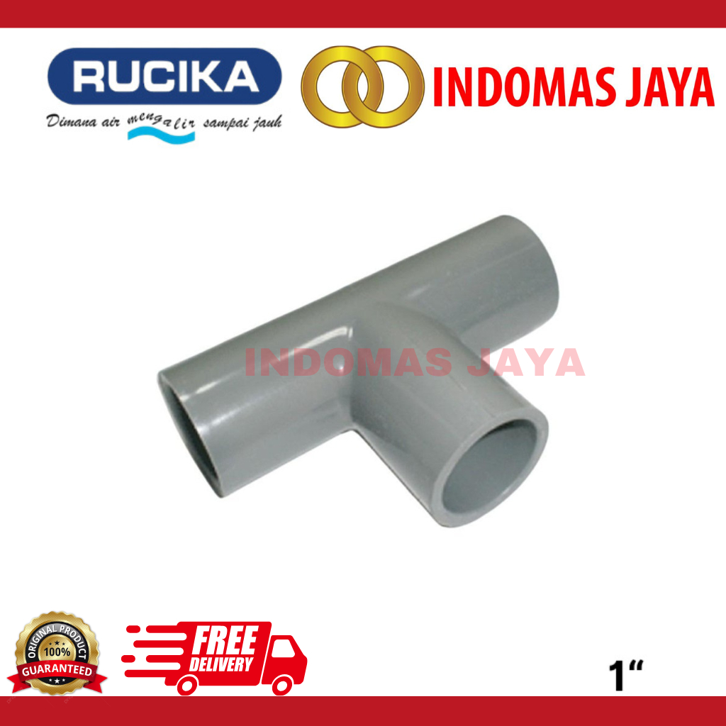 Jual Tee 1 inch AW Rucika - T 1" / Tee 1" / Rucika AW 1" / Sambungan ...