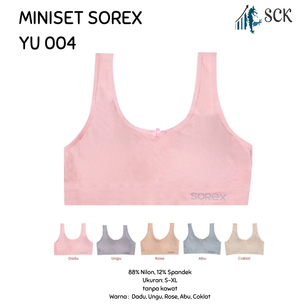 Jual Miniset SOREX YU004 - YU003 - YU002 ukuran S - XL Premium ...