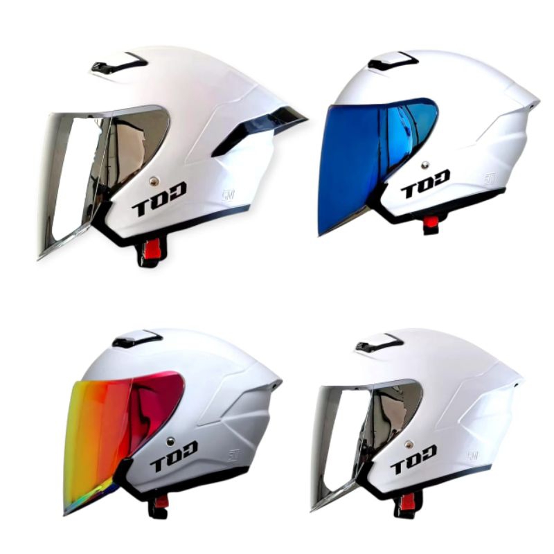 Jual TOD HELM DEWASA HALFFACE MEREK TOD ORIGINAL SNI TERBARU | Shopee ...