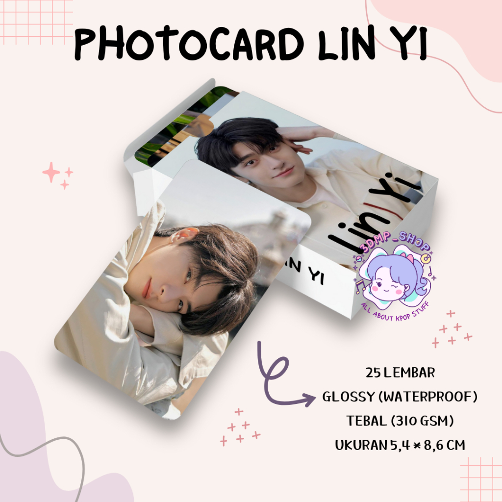 Jual [25 lembar] photocard lomo photo card lomocard chen zhe yuan xu kai lin yi dracin drama ...
