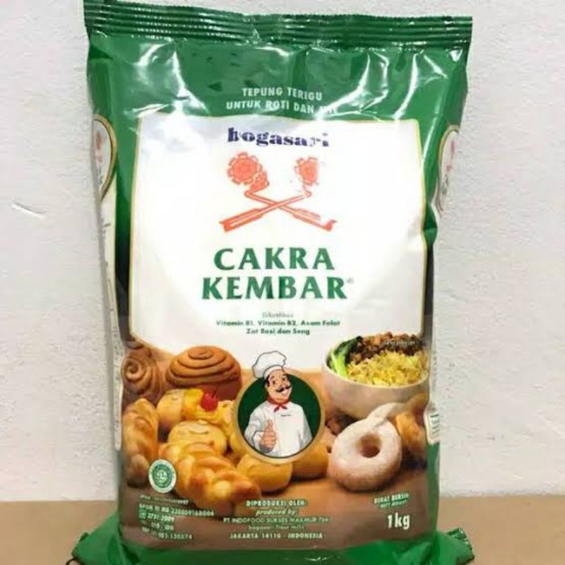 Jual TEPUNG TERIGU CAKRA KEMBAR 1Kg | Shopee Indonesia