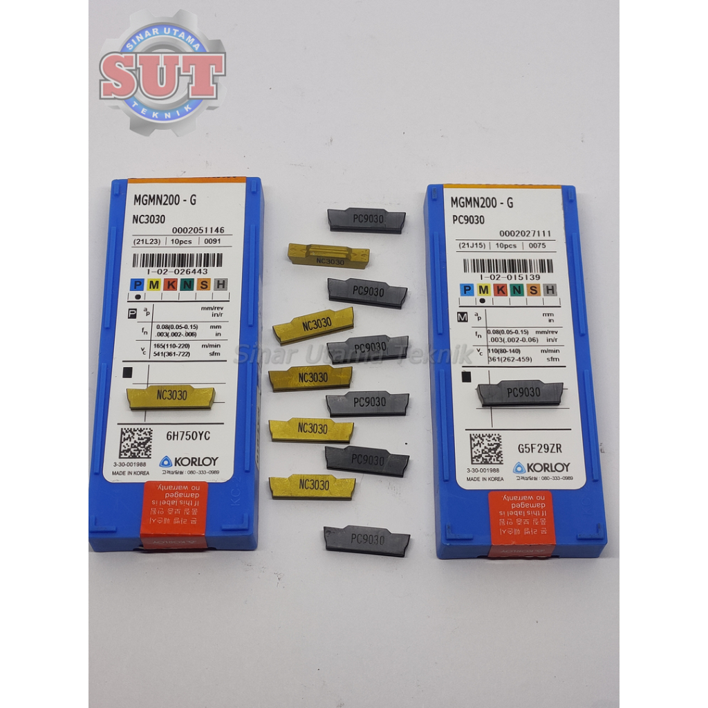 Jual MGMN 200 MGMN Insert potong pahat groove pahat potong holder MGEHR ...