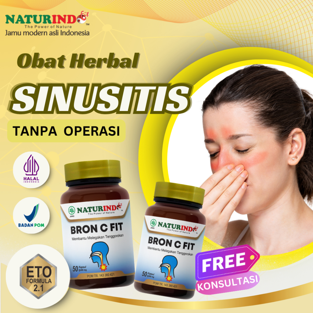 Jual Obat Sinusitis Polip Hidung Rhinitis Alergi Sinus Asma Fluenza ...