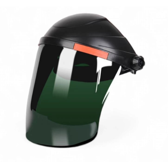 Jual TOPENG/HELEM LAS & GURINDA HITAM MEGAWELD FACE SHIELD HELM ...