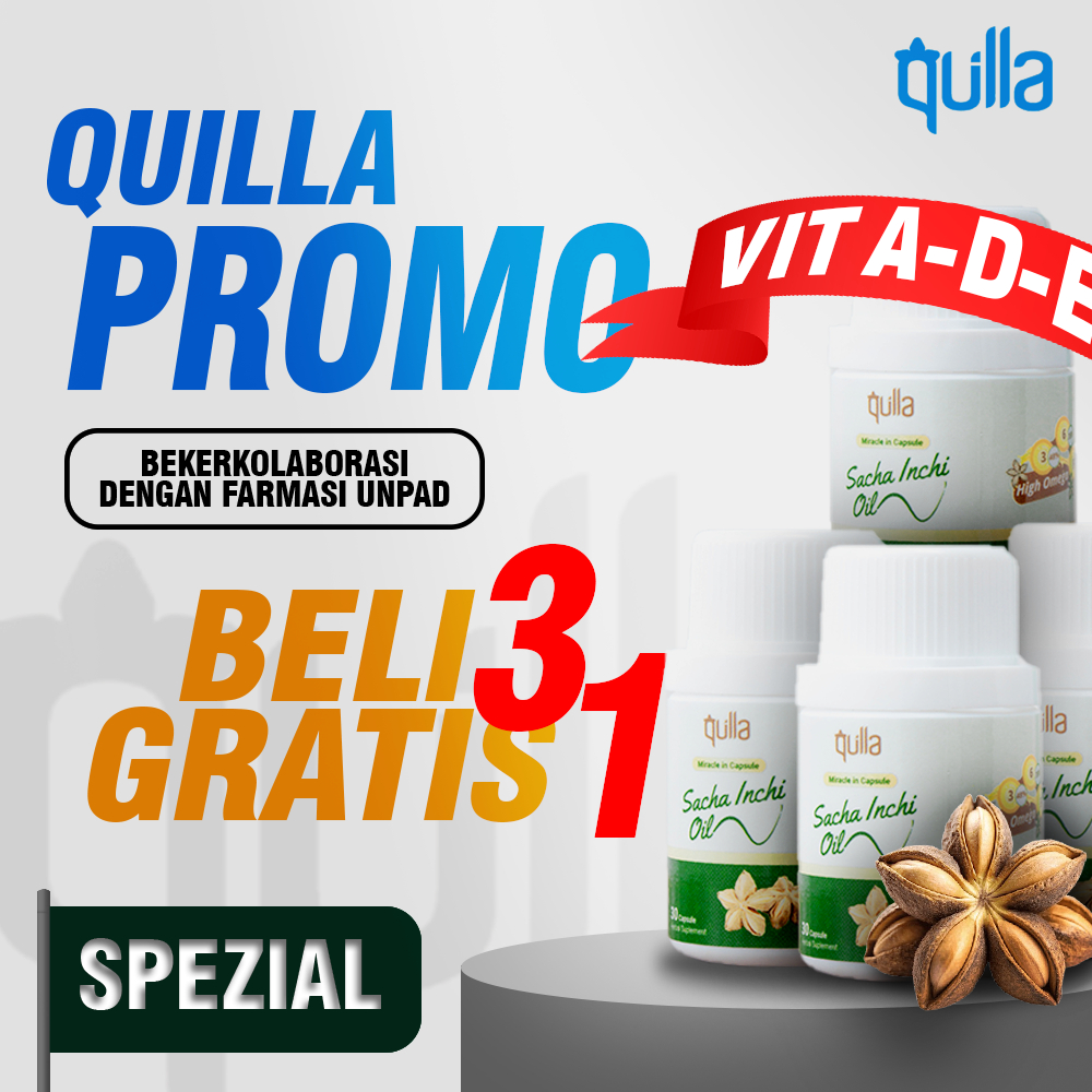 Jual Promo Beli 3 Gratis 1 - Suplemen Omega 3 dan Vitamin A D E Kalsium ...