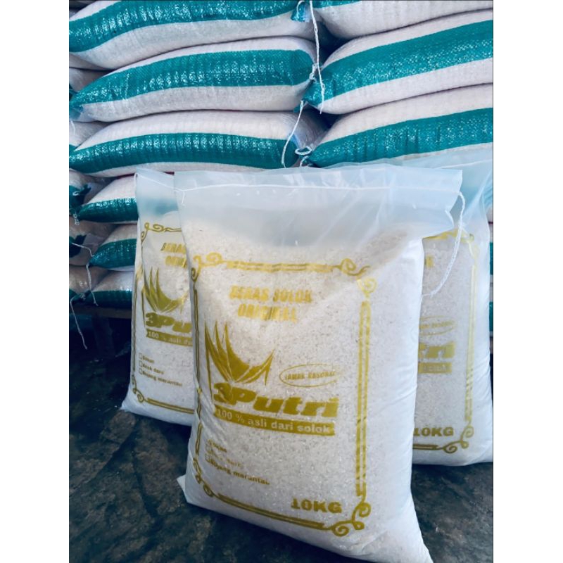 Jual Beras Solok BUJANG MARANTAU (10KG) Asli Solok | Shopee Indonesia