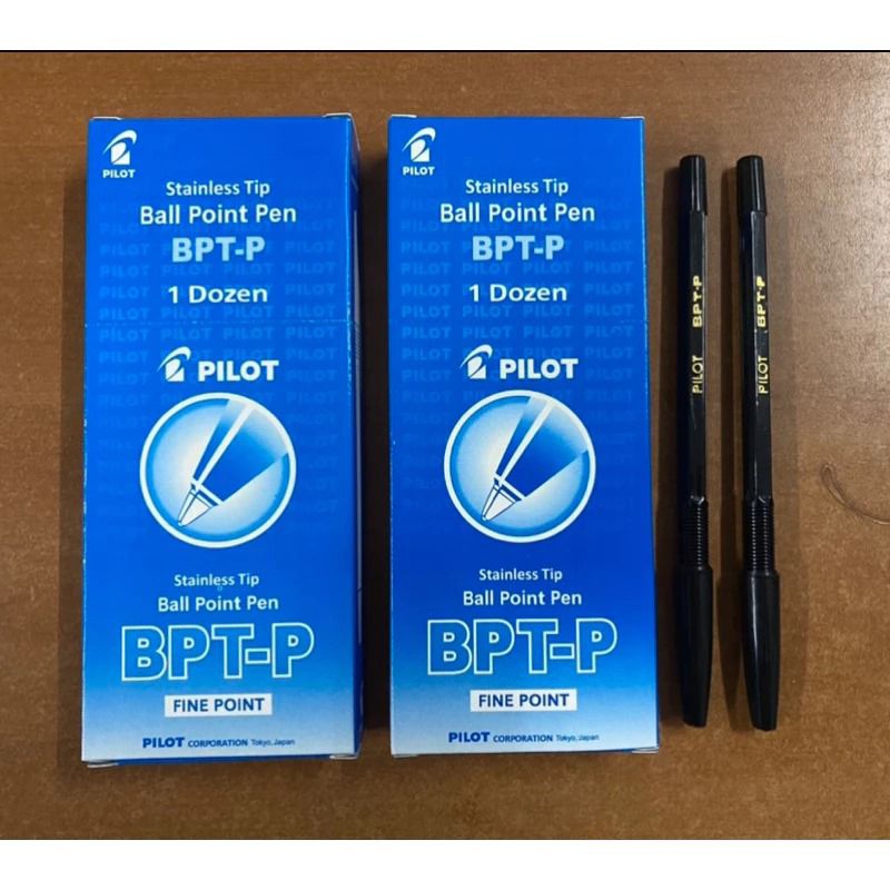 Jual Pen Pilot BPT-P hitam Harga per Lusin| isi 12 PCS| Lusinan Murah ...
