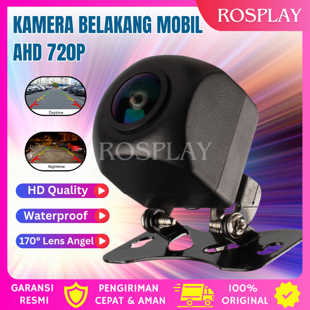 Jual ROSPLAY Kamera Night Vision Parkir Mundur Mobil Orca Waterproof AHD 720P | Shopee Indonesia