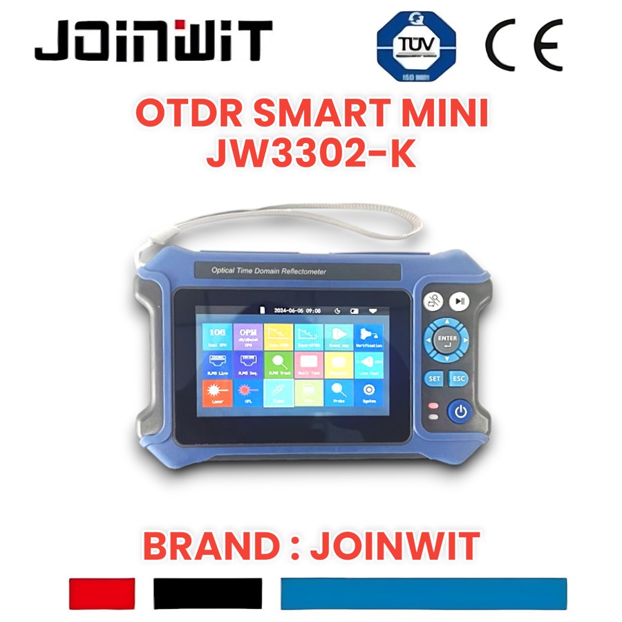 Jual smart Mini OTDR / OTDR JOINWIT 3302 K/ JW3302K Fiber Optic SMART ...