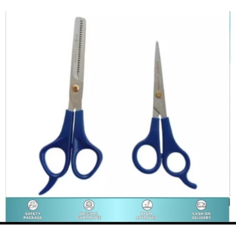 Jual Amara gunting penipis ( sasak ) / gunting pangkas biasa | Shopee ...