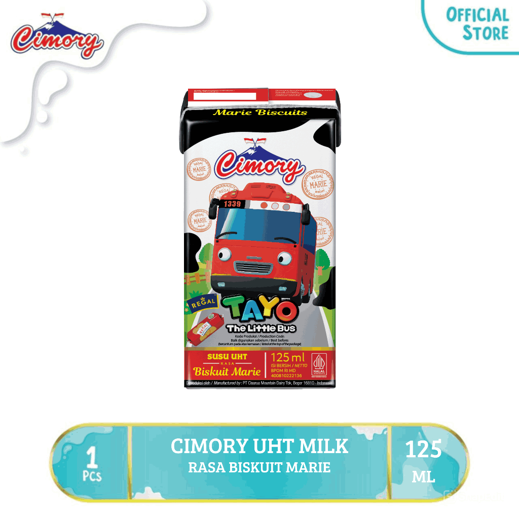 Jual CIMORY UHT MILK MARIE REGAL 125ML | Shopee Indonesia