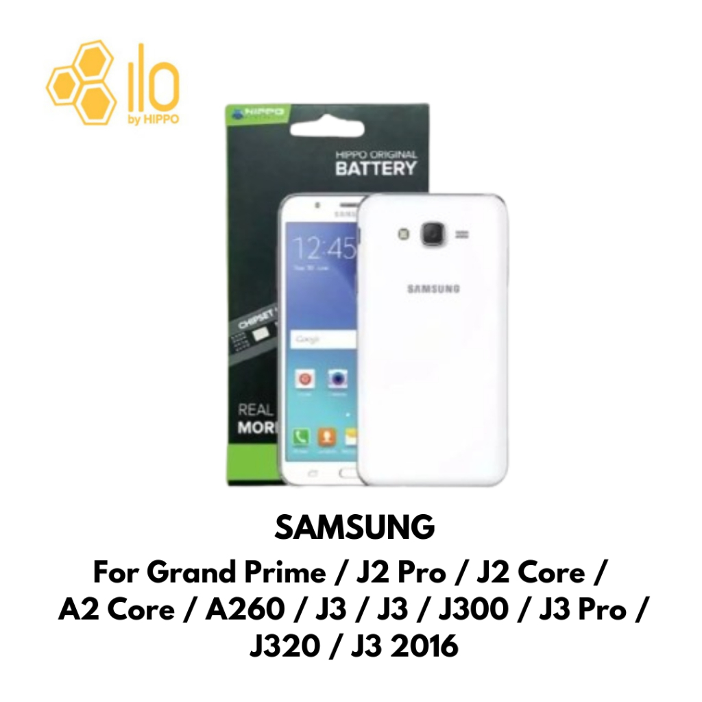 Jual HIPPO baterai Samsung G530 3450mah Grand Prime J2 Prime J2 Pro A2 ...