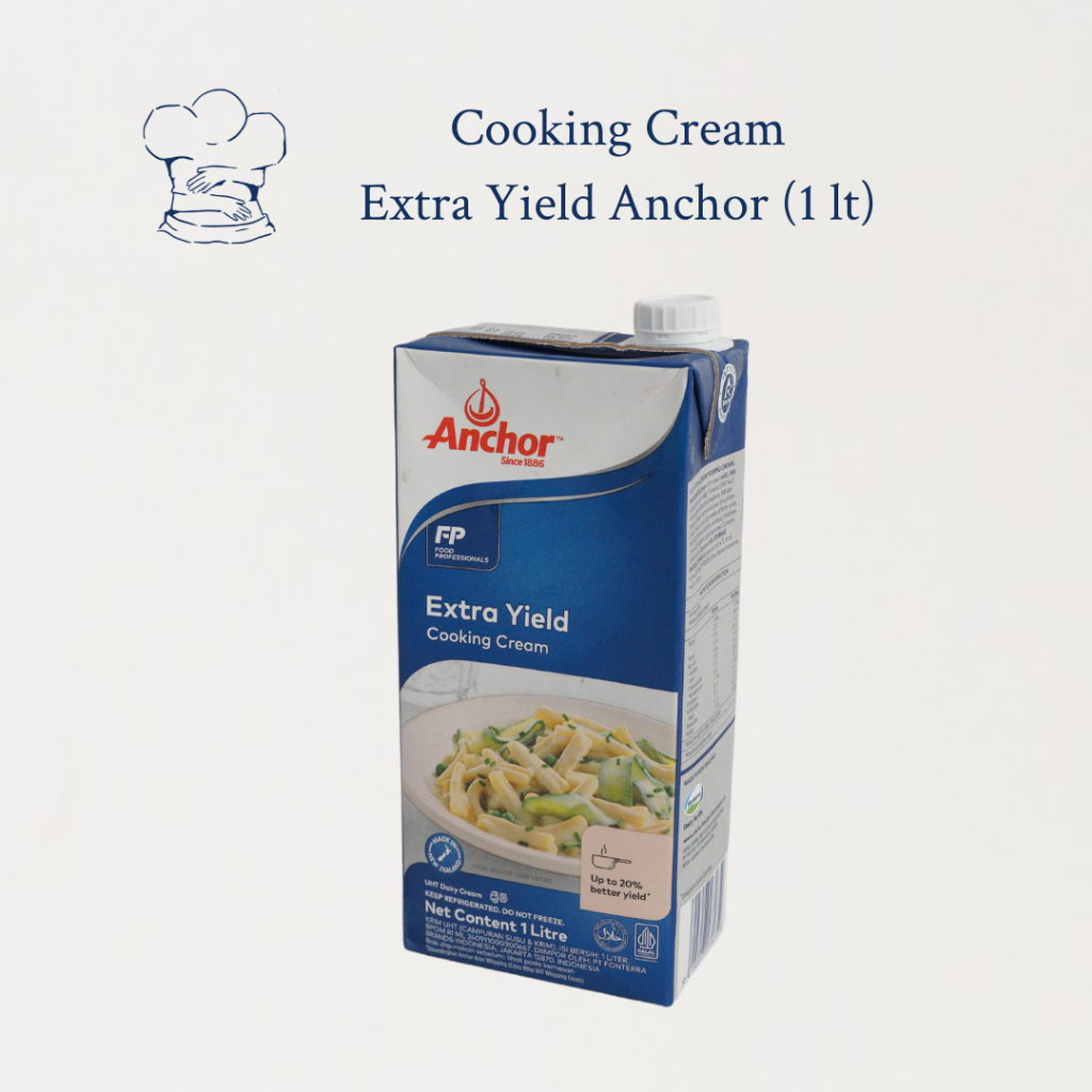 Jual Anchor Cooking Cream Extra Yield 1 Liter | Shopee Indonesia