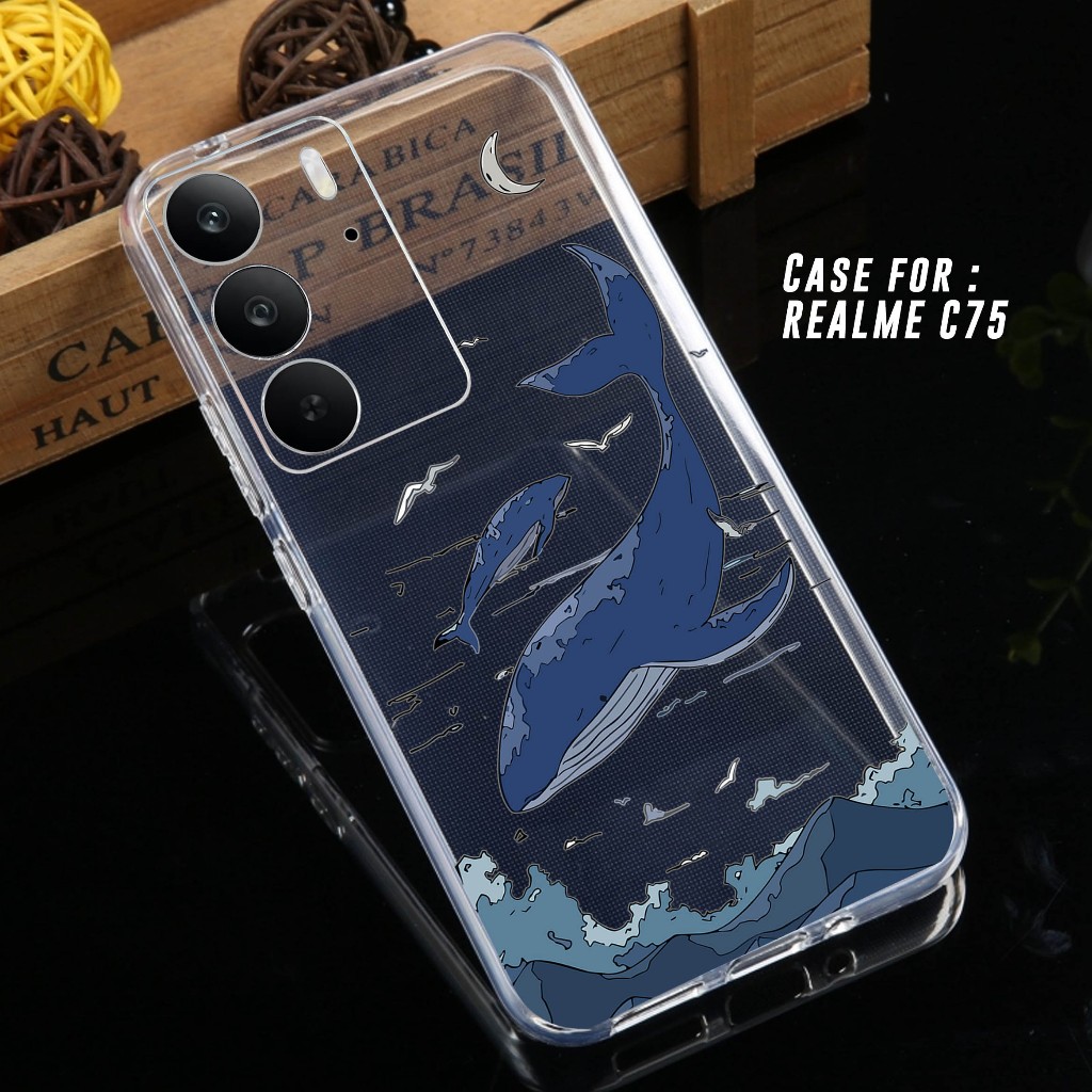 Jual Case Realme C75 Casing Realme C75 Motif PAUS - Clear Case ...