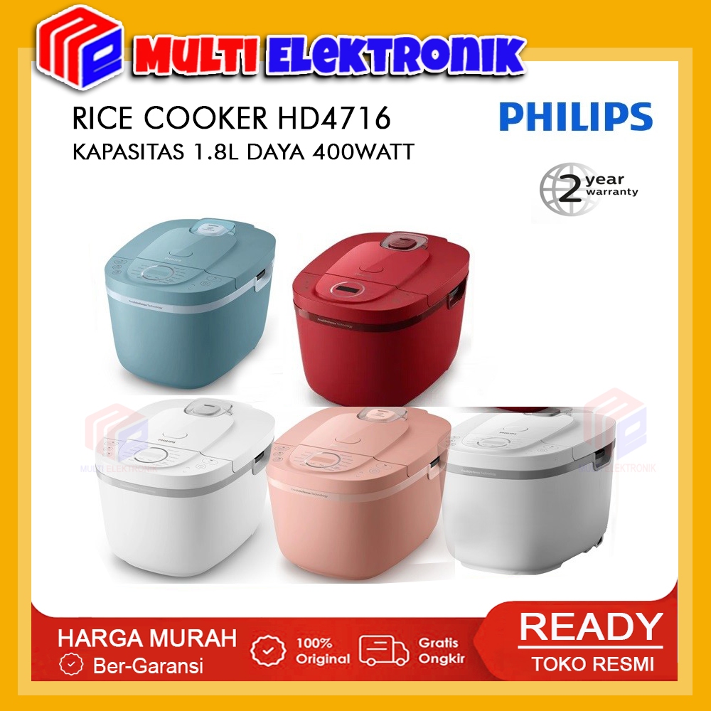 Jual Philips Digital Rice Cooker - Fresh Defense Technology Kapasitas 1 ...
