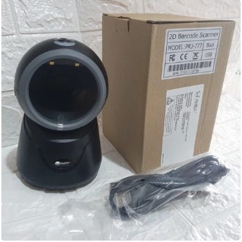 Jual Barcode Scanner Duduk USB 1D 2D Barcode QR Code Panda Scanner ...
