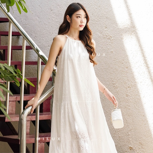 Jual DRESS WANITA MINI HALTER GAUN PINK BIRU WOMEN MIDI MX273 | Shopee ...