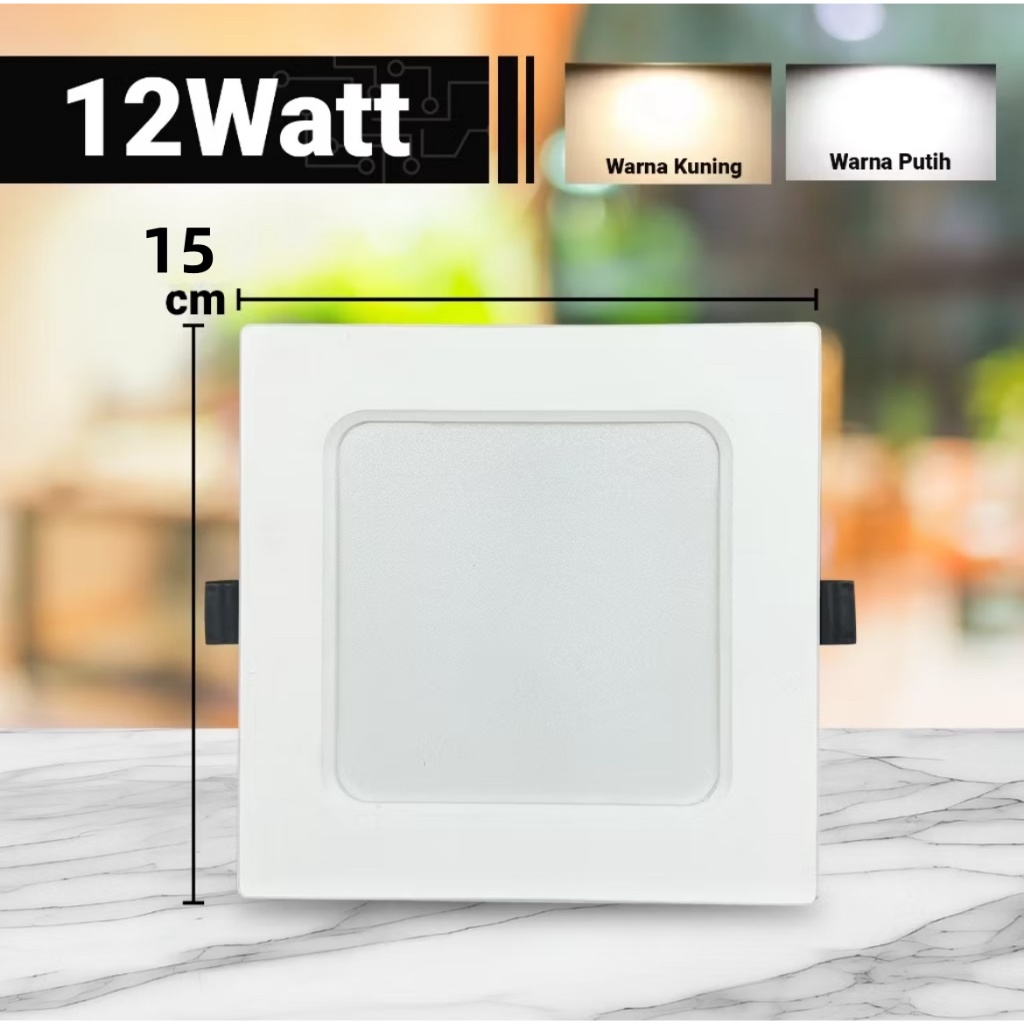 Jual Lampu Downlight LED Inbow 6W 9W 12W 18W Downlight Panel LED Inbow ...