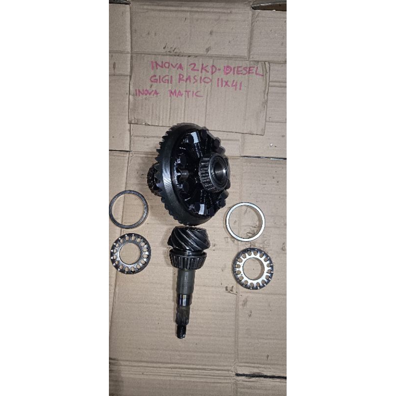 Jual Gear final gardan inova 2KD Matic DIESEL Rasio gigi 11x41(Harga ...