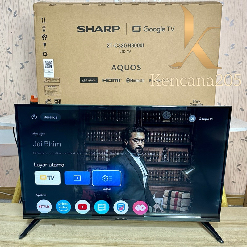 Jual Led Tv Sharp 32 inch 32inch 2T-C32GH3000I 32GH 32GH3000I 32GH3000 I Google Digital 32GH3 ...