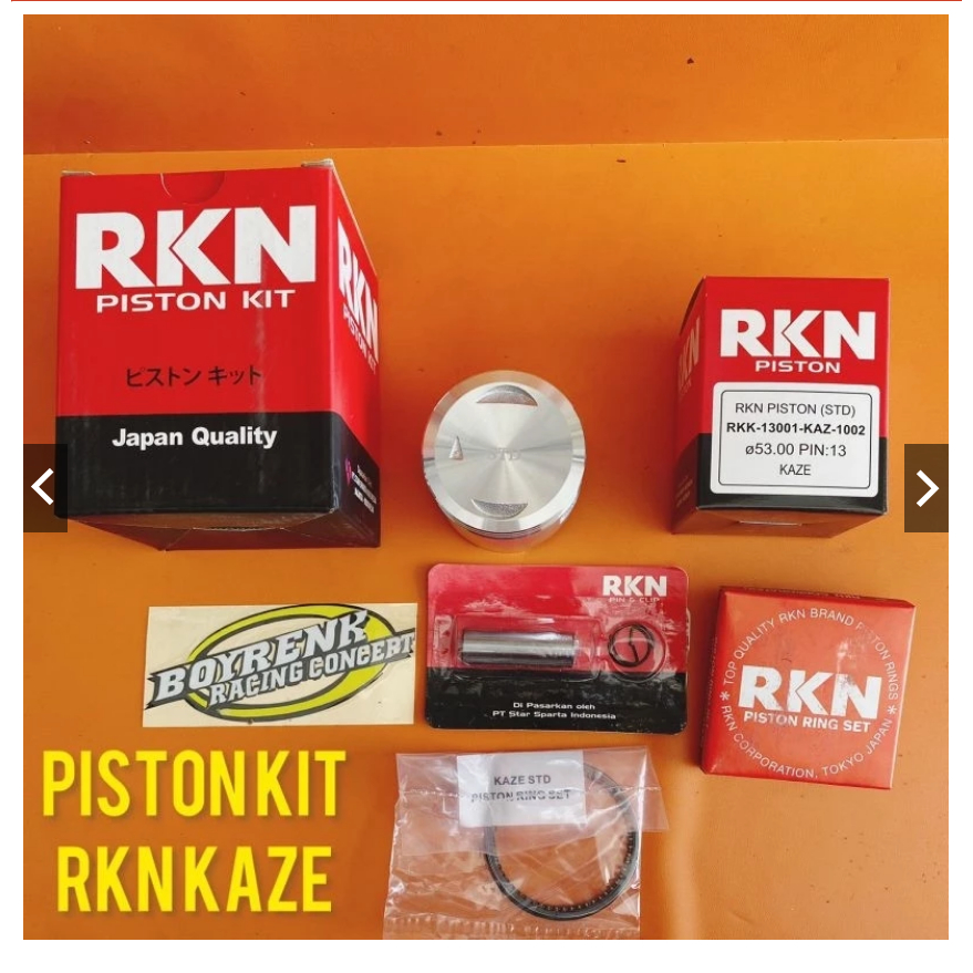 Jual PISTON KIT SEHER SEKER KAZE STD I 50 I 100 I 150 I 200 RKN ...
