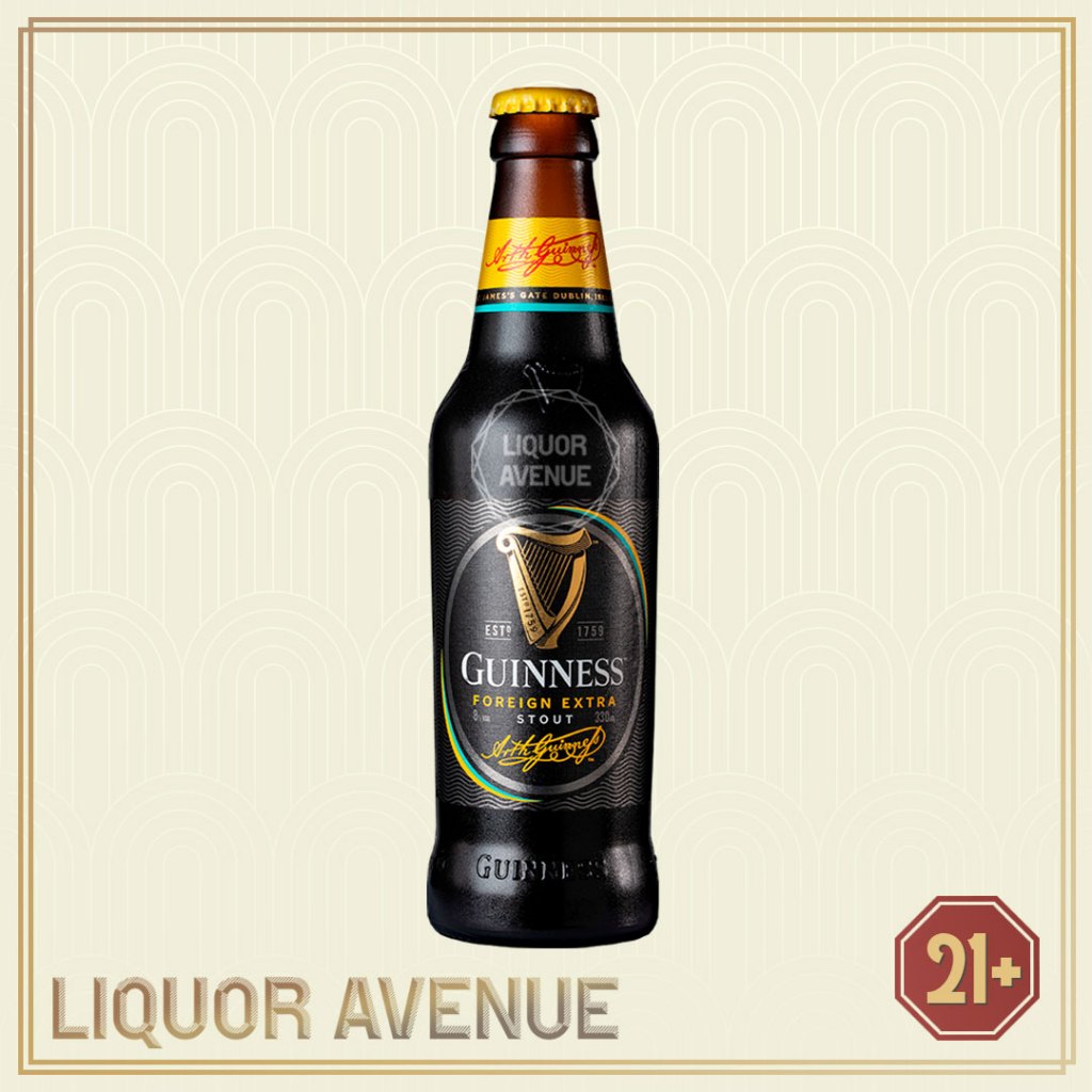 Jual GUINNESS Beer Foreign Extra Stout Pint Bir Hitam Botol 325ml ...