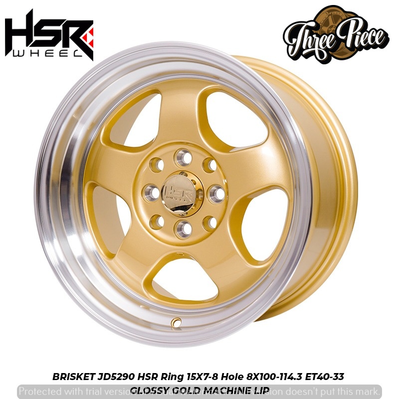 Jual Velg Mobil Celong HSR BRISKET R15 untuk Brio Jazz Yaris Picanto ...