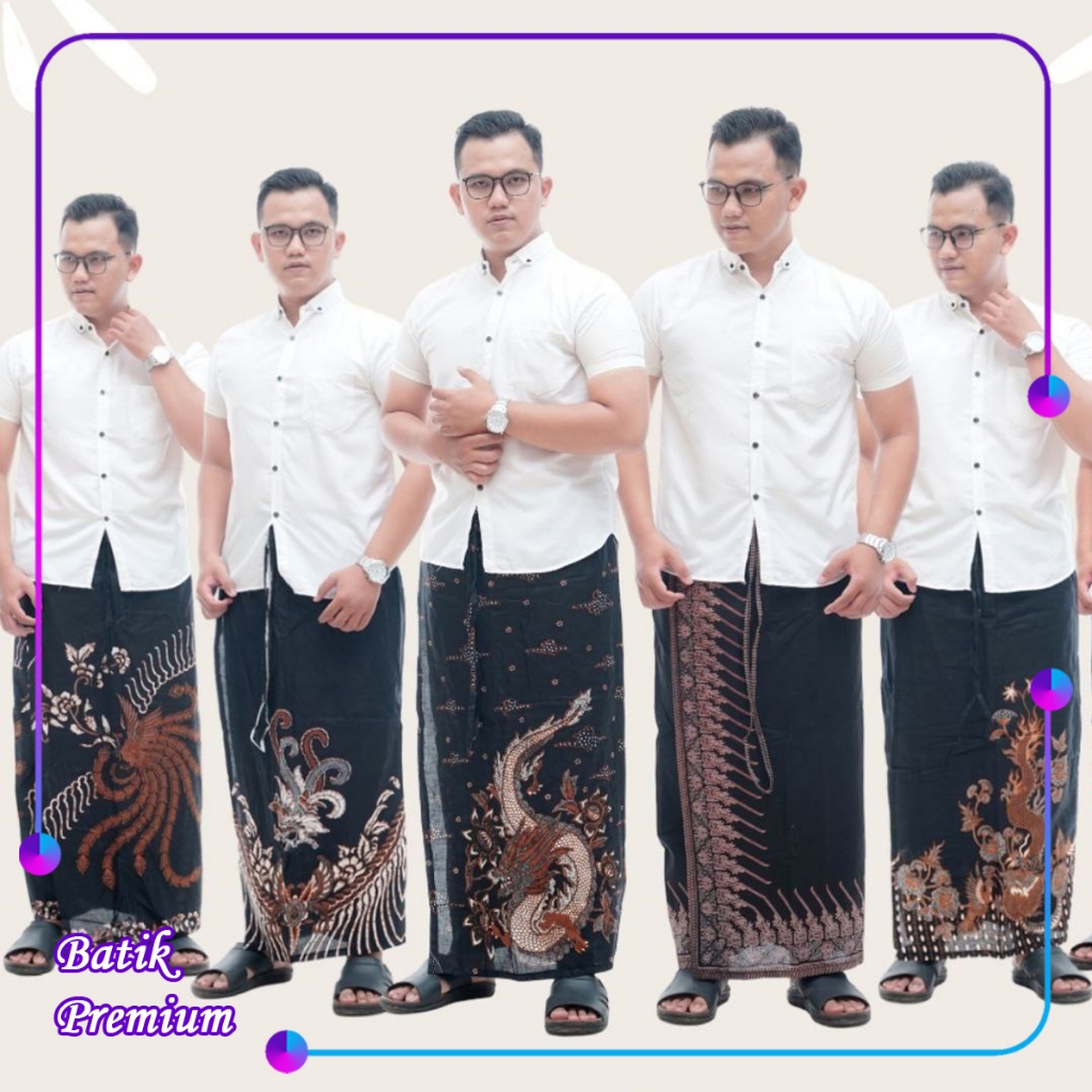 Jual Sarung Siap Pakai Model Celana - Motif Kenari Ireng | Shopee Indonesia