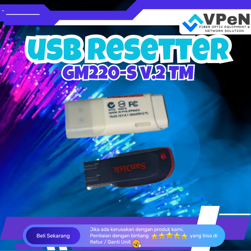 Jual USB Reset ONT GM220-S V.2 TM Version - Otomatis bisa Login Admin ...