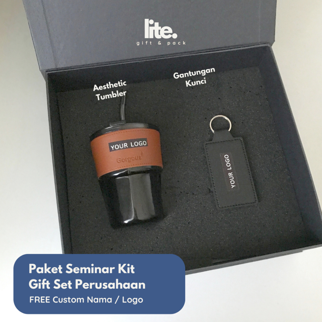Jual Seminar Kit Custom Logo Hemat Souvenir Kantor Paket Seminar ...