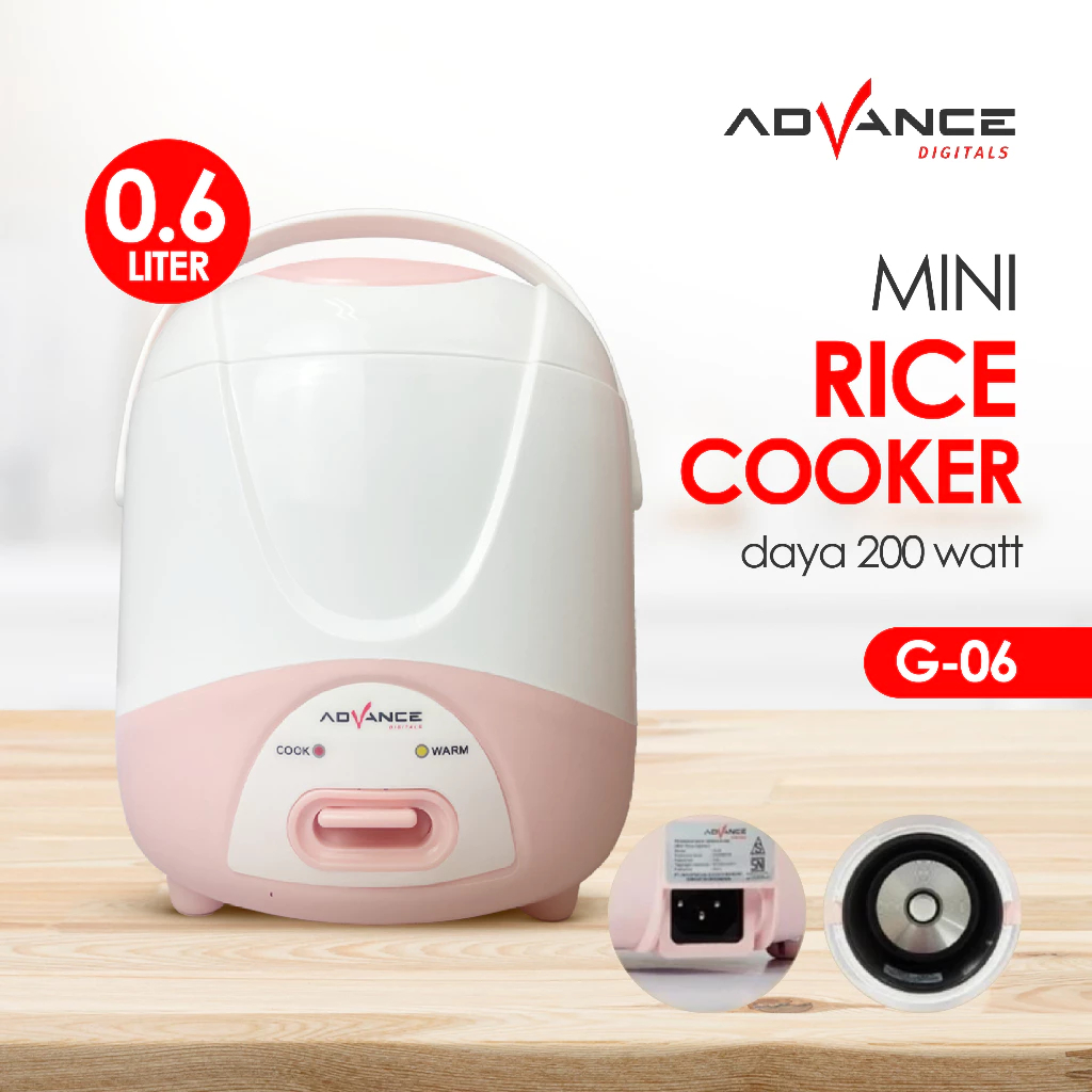 Jual 【 COD】Advance G-06 Rice Cooker 200 Watt Berlaku di Pesantren ...