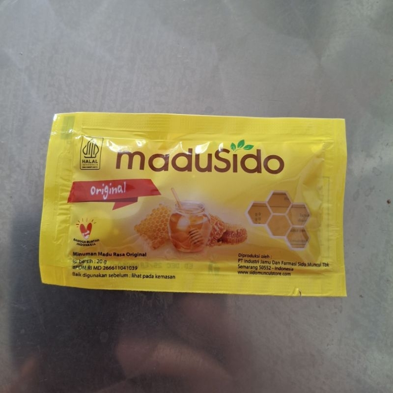 Jual Madu Sido Original Sachet | Shopee Indonesia