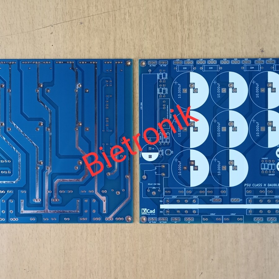 Jual PCB PSU Class H 8 Elko Dauble CT Softstart_Simetris_Fan Dauble Layer | Shopee Indonesia