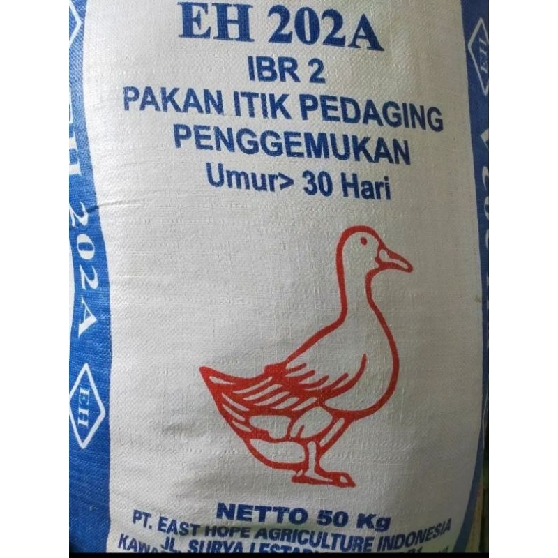 Jual EH 202A PAKAN ITIK PEDAGING penggemukan 1 kg pur unggas | Shopee ...