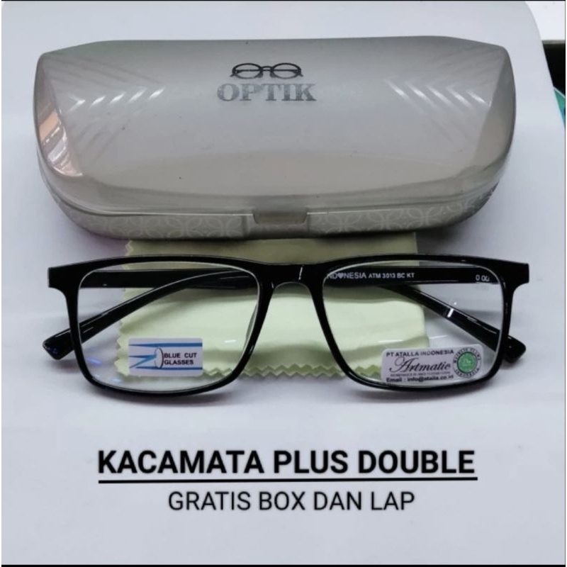 Jual Kacamata Baca Plus Lensa Progresif Kriptok Baca dan Jalan Rabun ...