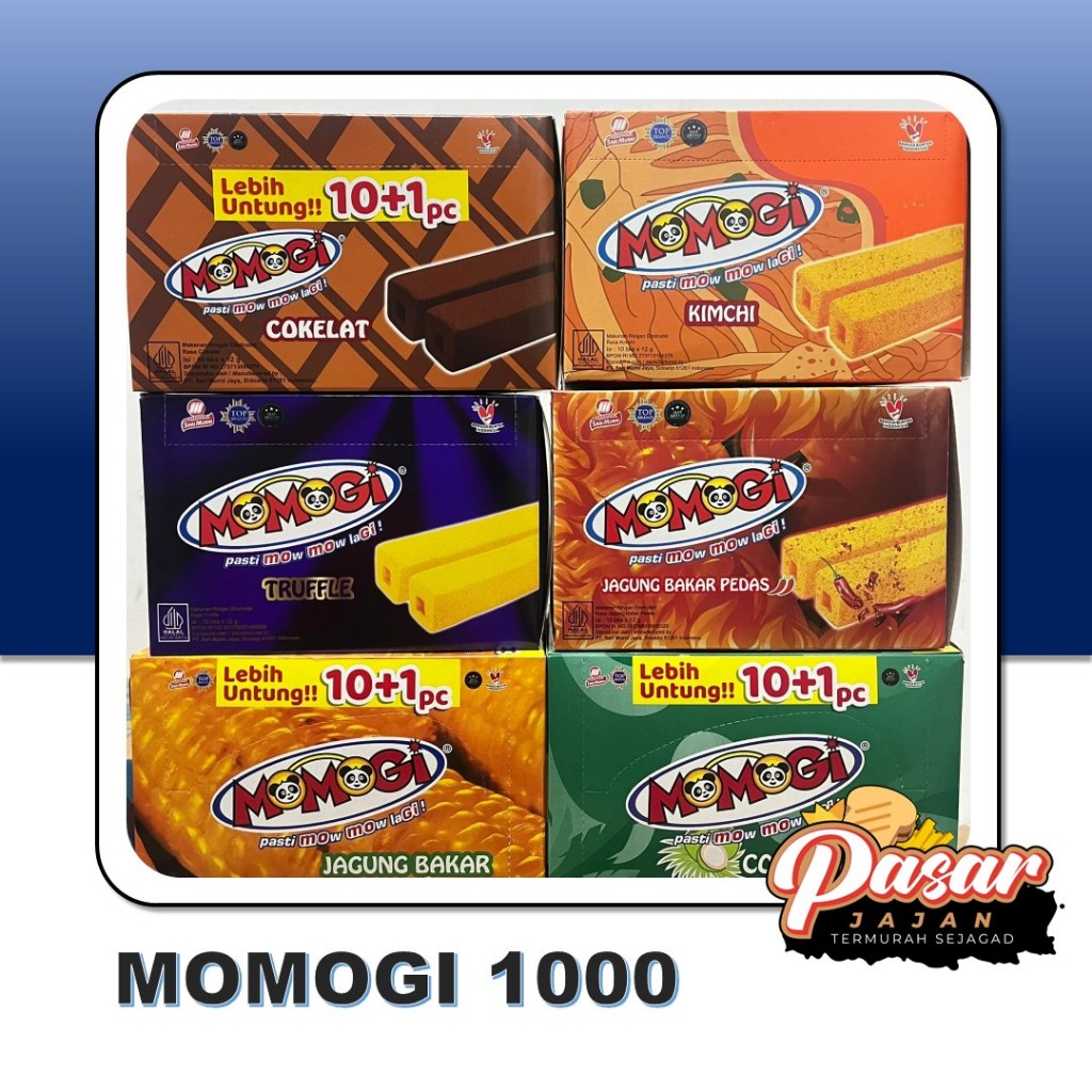 Jual Momogi 1000 Isi 12gr x 10pcs | Shopee Indonesia