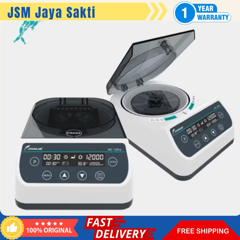 Jual Centrifuge High Speed Lab Joanlab MC-12Pro Benchtop Sentrifugal Mini Semtrifugasi MC12Pro ...