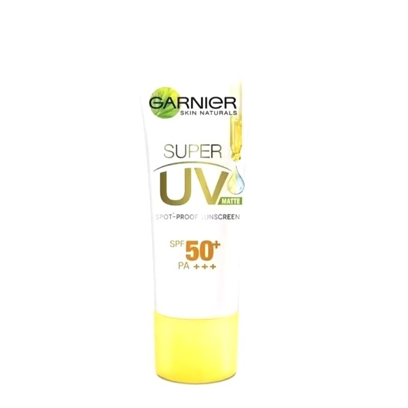 Jual garnier super uv matte spf50+ pa+++ 15ml | Shopee Indonesia
