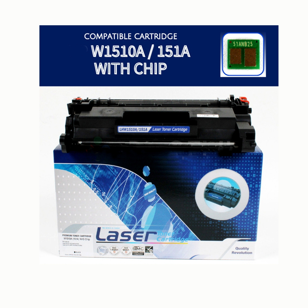 Jual Cartridge Compatible Toner W1510 ( 151A ) - WITH CHIP - MFP ...