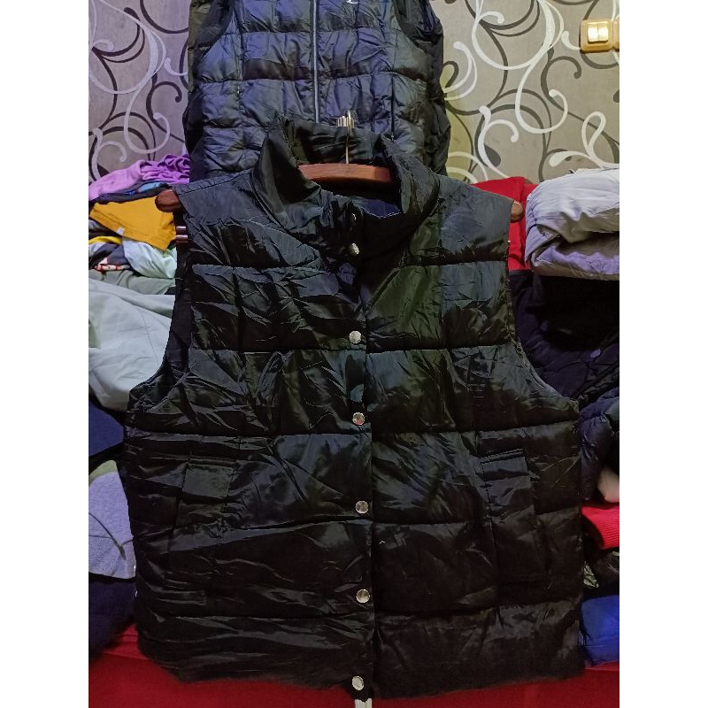 Jual Rompi Vest Gelembung Bulu Angsa | Shopee Indonesia