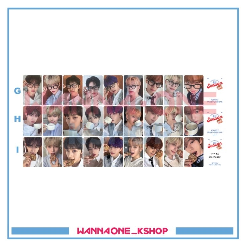 Jual photocard ZB1 SEASON SWEET GREETING 2025 zerobaseone season's greetings | Shopee Indonesia
