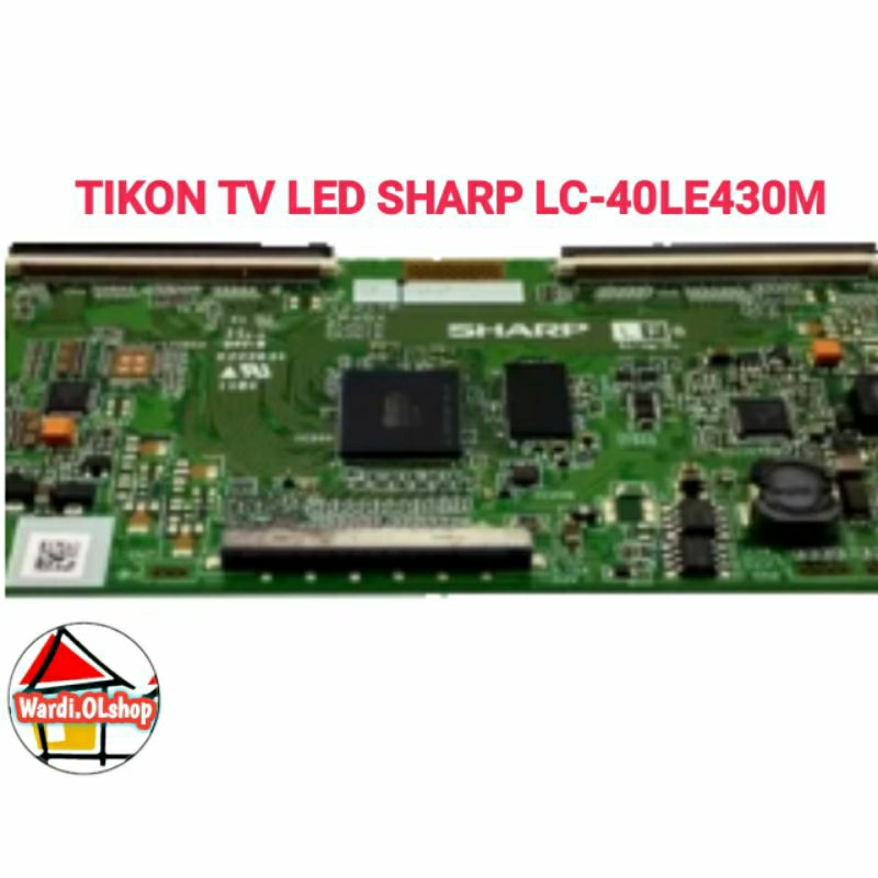 Jual T-CONT TIKON TYCON TV LED SHARP LC-40LE430M ORIGINAL | Shopee ...